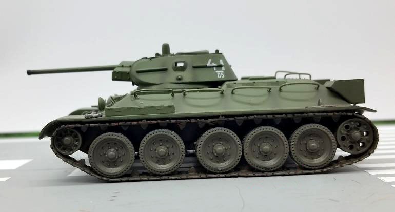 1:72 Scale Soviet T-34-76 Medium Tank Model 1942 Eastern Front Static Model 36265 - Military ...