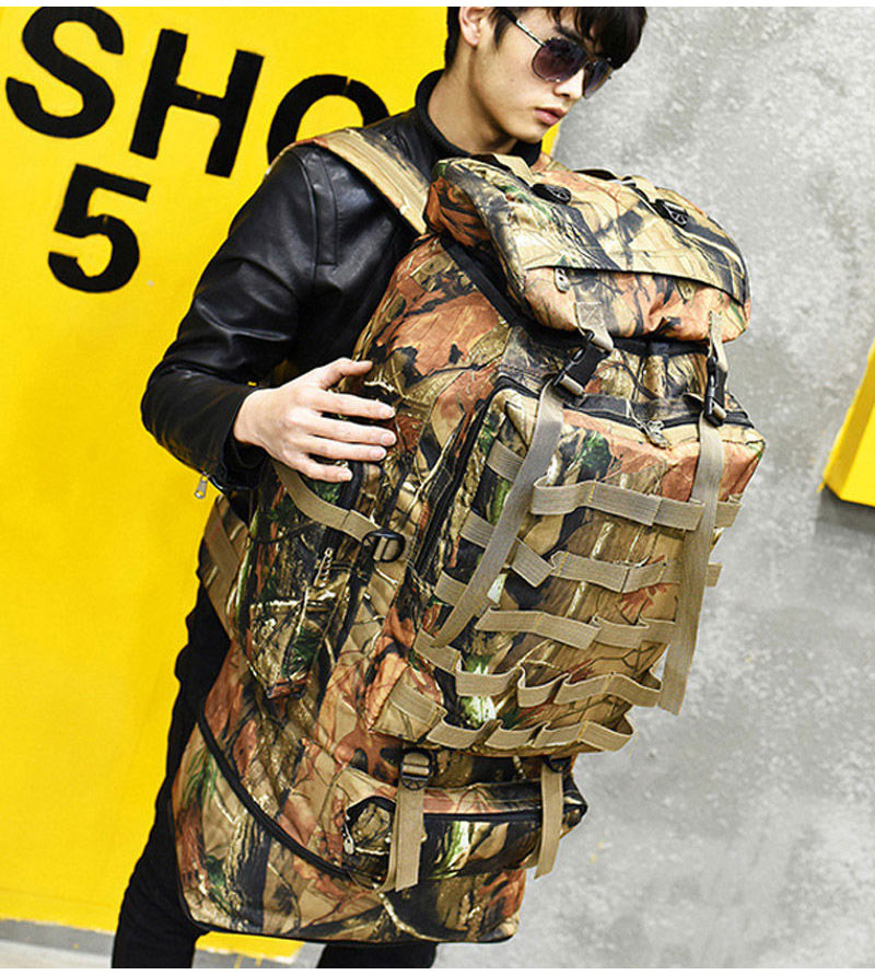 Tactical Military Backpack Molle Large Hiking Camping Bag Rucksack for ...