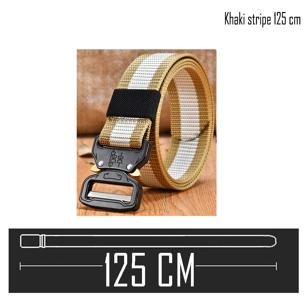 Tactical Military SWAT Nylon Combat Belt Men's Army Emergency Survival ...