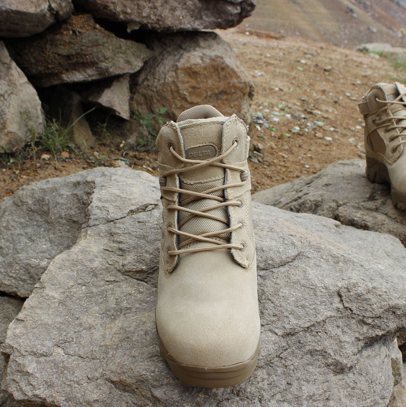 Tactical Desert Combat Boots Military Ankle Snow Shoes for Winter Army ...