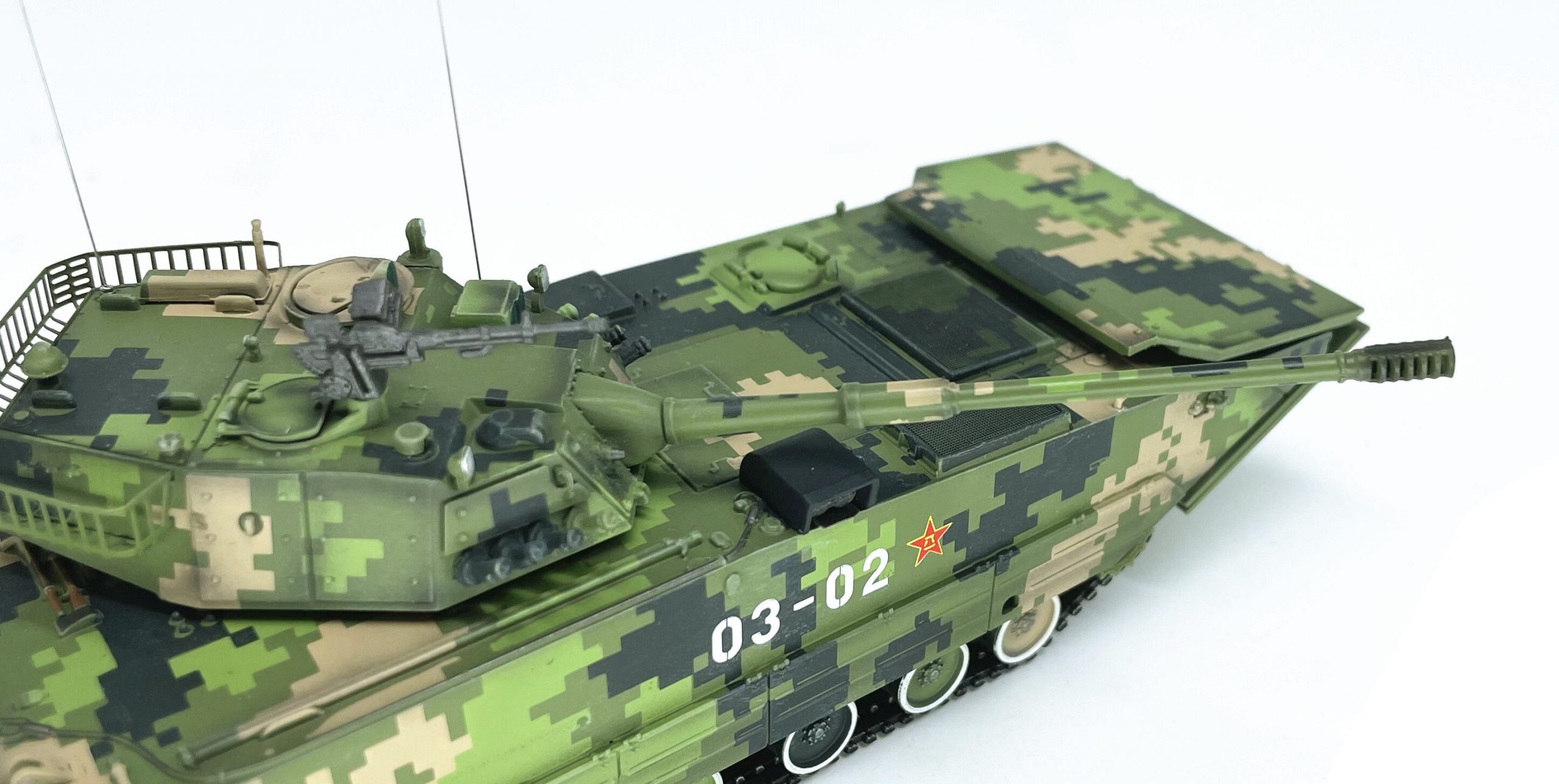 Fine 1:72 Chinese zbd-05 amphibious landing tank army duck Digital ...