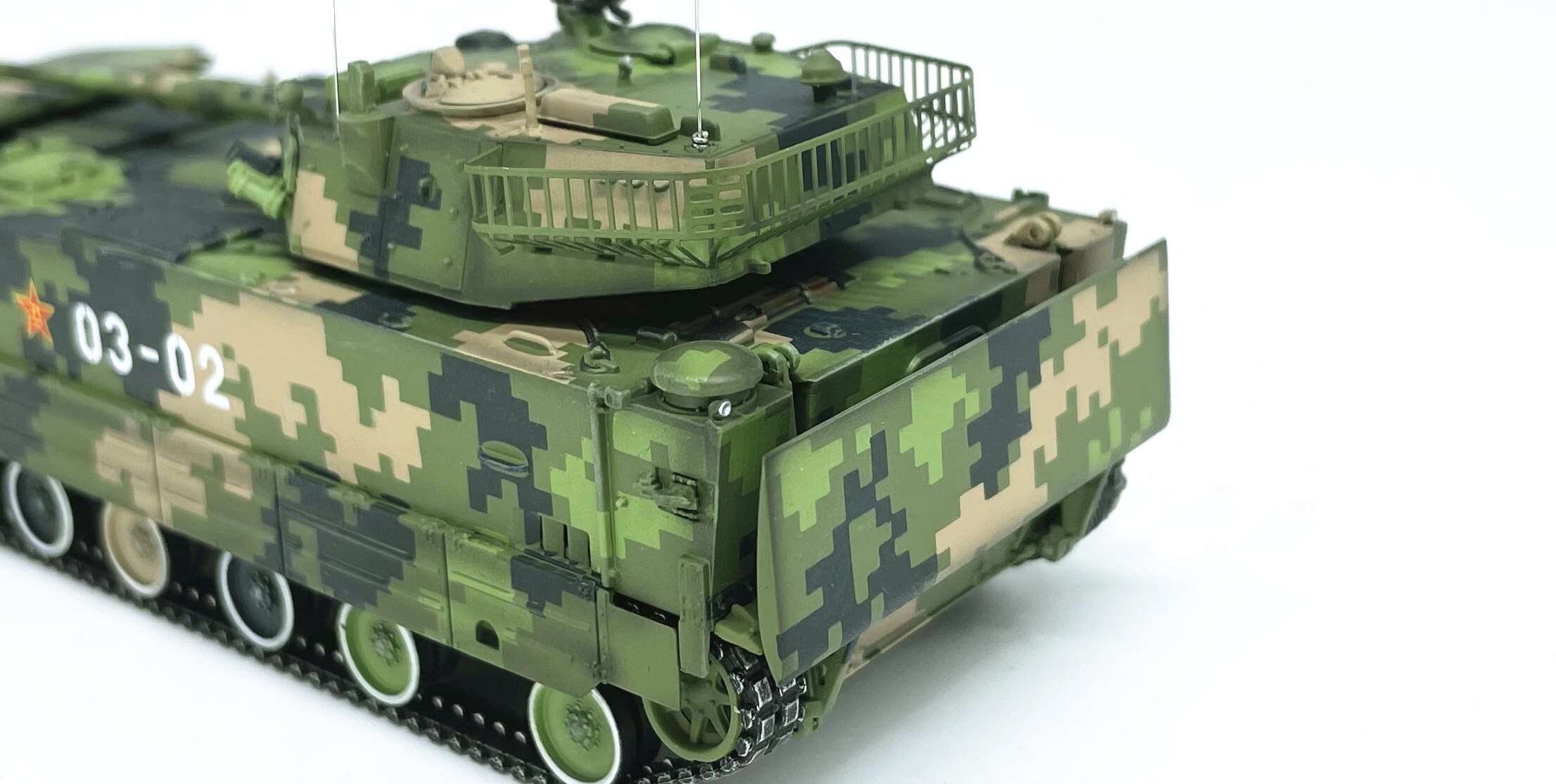 1:72 Chinese ZBD-05 Amphibious Landing Tank Digital Camouflage Alloy ...