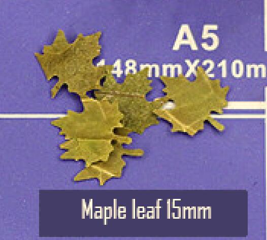 miniature Leaf Maker Real deciduous leaves Military Model Scenario ...