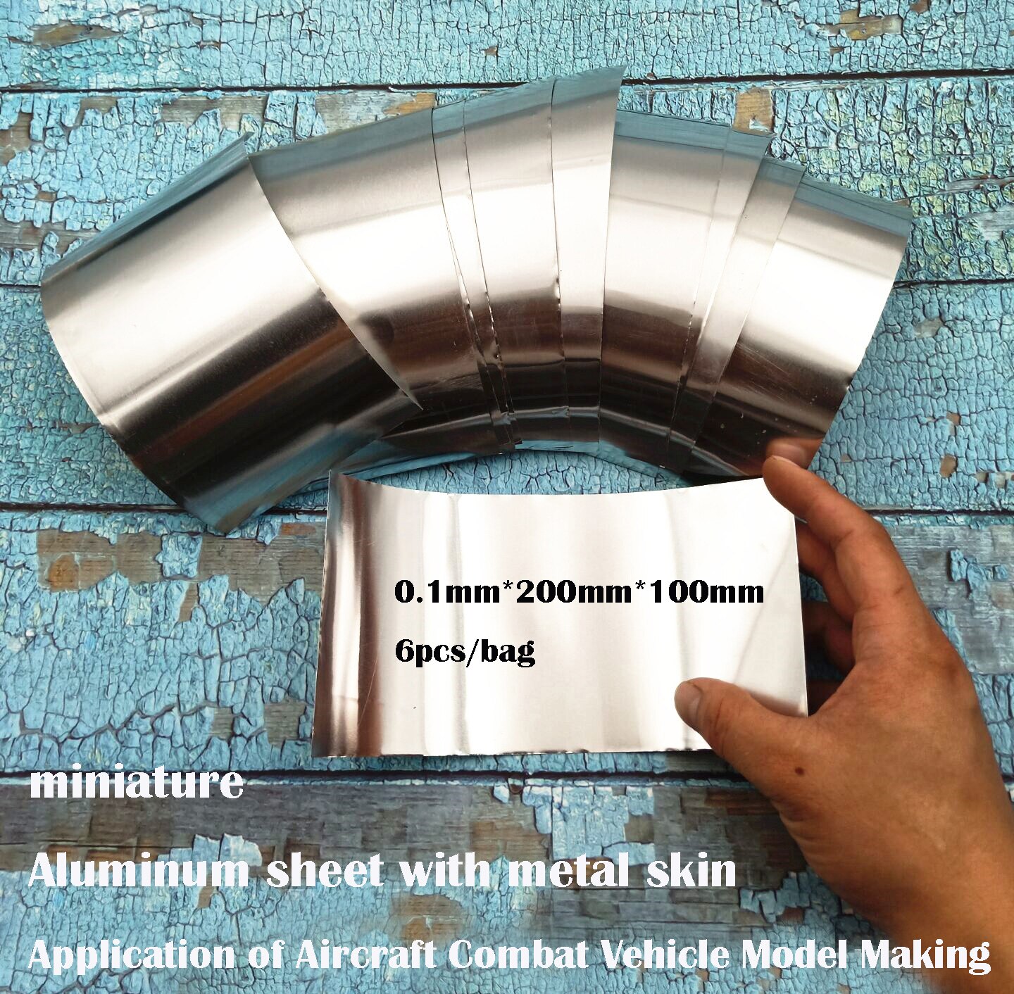 Aluminum Sheet Skin for Model Aircraft Combat Vehicles DIY Scene ...