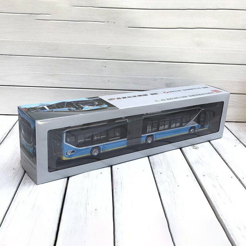 1:43 Scale Beijing Road Bus Model Futian Shuangyuan Trolleybus Alloy ...