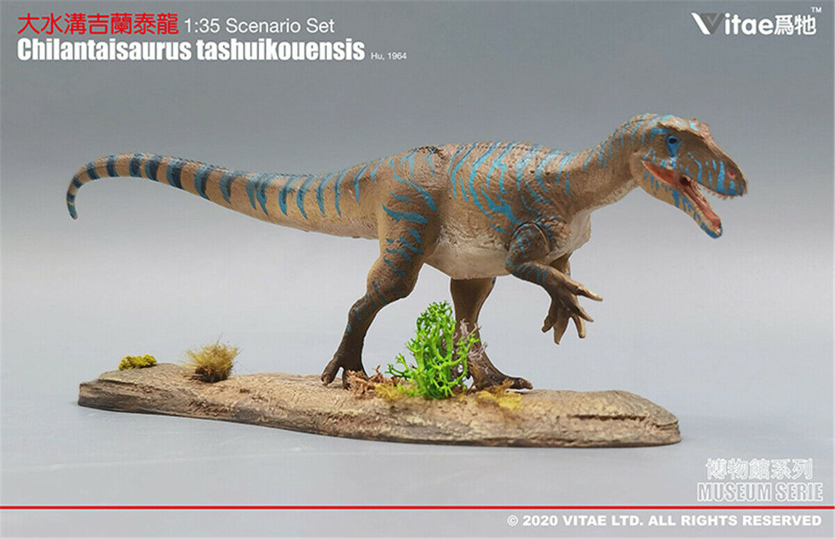 Vitae 1:35 Scale Sinraptor Tiantaiosaurus Wuerhosaurus Dinosaur Figure ...