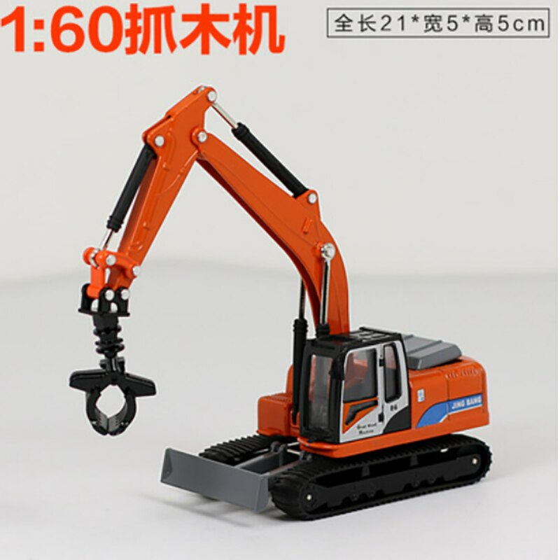 Diecast Metal Excavator Dump Truck Wheel Loader Model Engineering ...