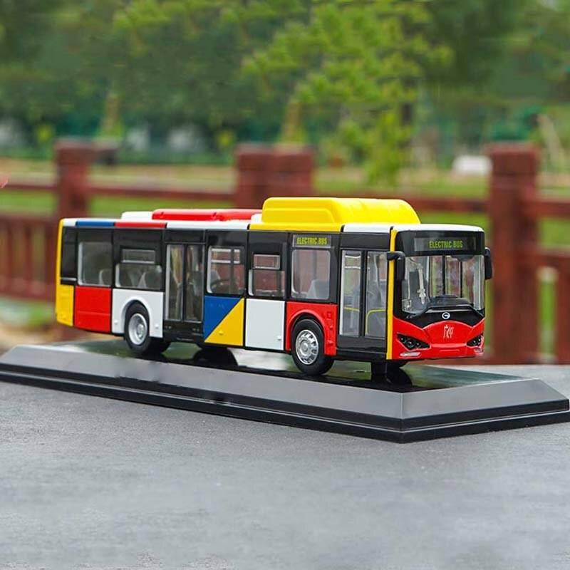1/64 Alloy Die-Cast Metal K9 K8 Pure Electric Bus Model Guangdong Toy ...