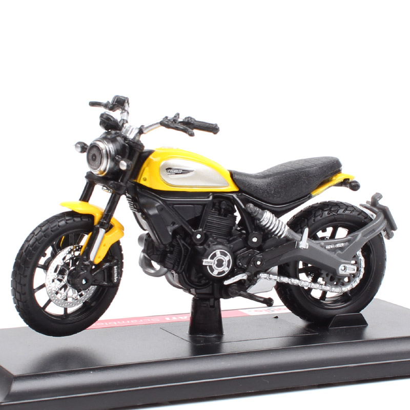 Maisto Ducati Scrambler Diecast Motorcycle Model 1:18 Scale Racing Bike ...
