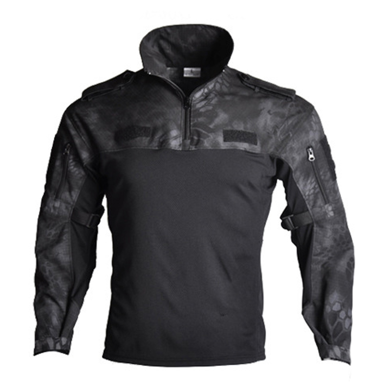 Multicam Black Tactical Combat Shirt Men Women Airsoft Military ...