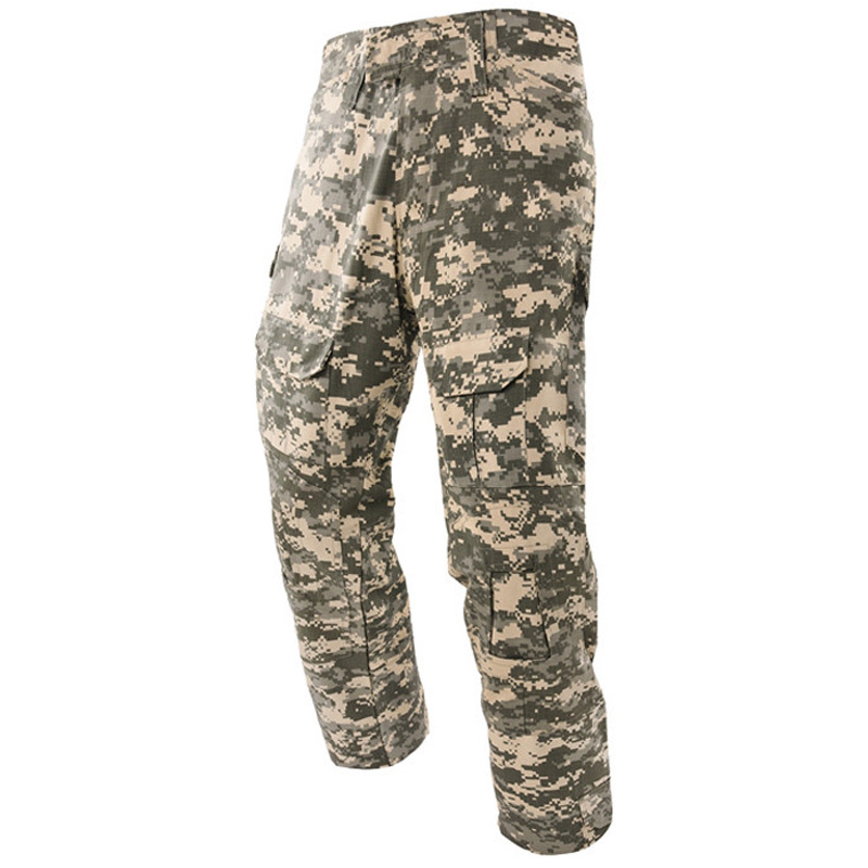 Multicam Tactical Pants with Knee Pads Camouflage Military Paintball ...