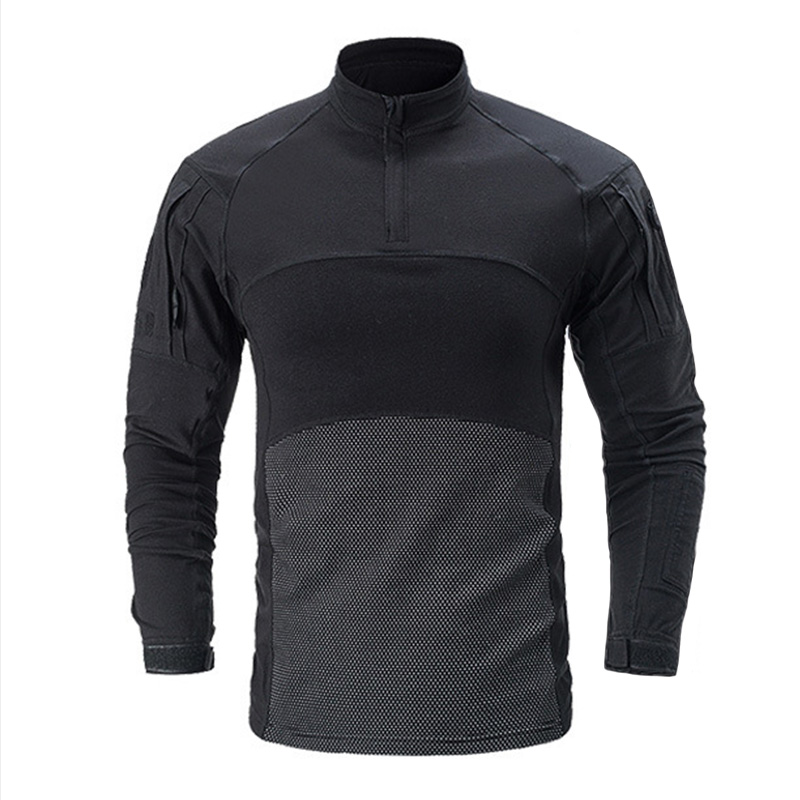 Multicam Camouflage Military Tactical Combat Shirt Men Army Long Sleeve ...