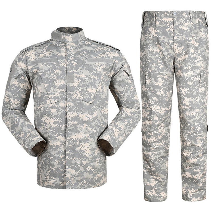 Camouflage Military Tactical Uniform Special Forces Combat Clothing ACU ...