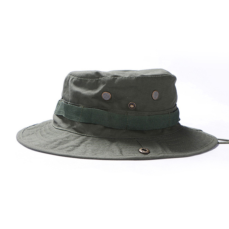 Camouflage Airsoft Sniper Boonie Hats Tactical Military Mens Summer Hat ...