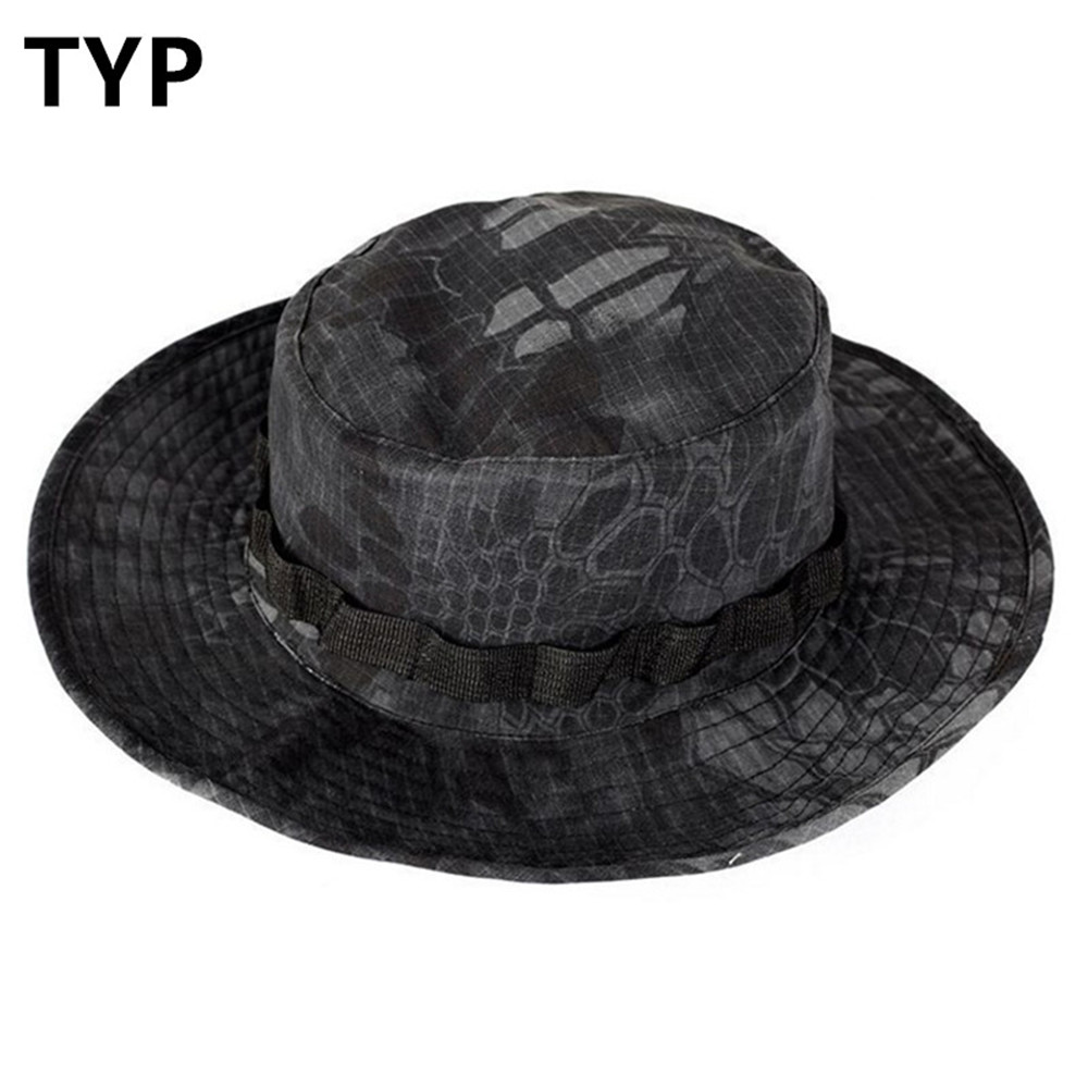 MEGE Summer Bucket Hats, Airsoft Sniper Camouflage Hats, Tactical ...