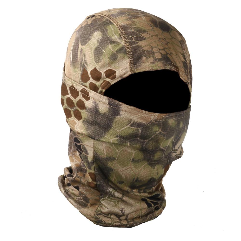 Camouflage Balaclava Tactical Face Mask for Men Cycling Hunting and War ...