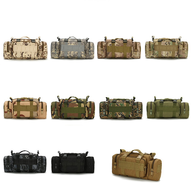 Camouflage Tactical Small Hand Bag US Army Military Airsoft Paintball ...
