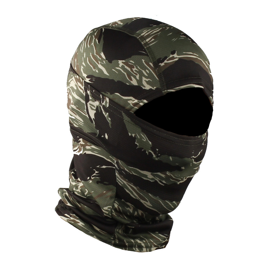 Camouflage Tactical Balaclava Face Mask Military Skull Mask for Cycling ...