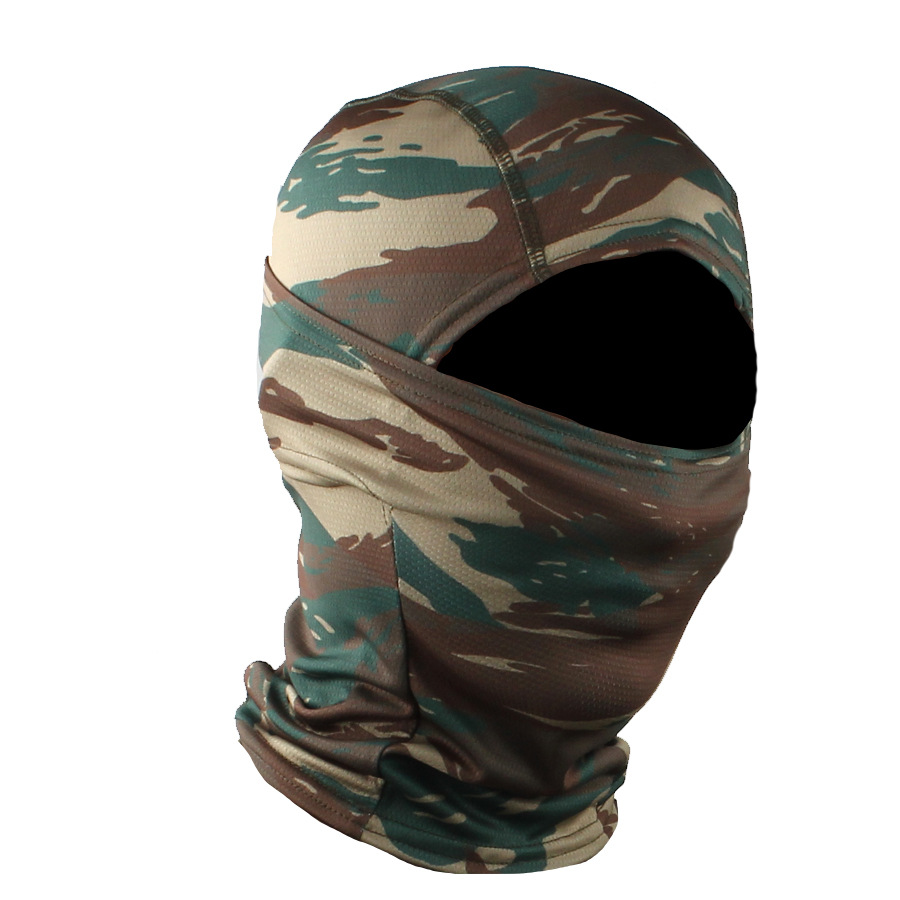Camouflage Tactical Balaclava Face Mask Military Skull Mask for Cycling ...