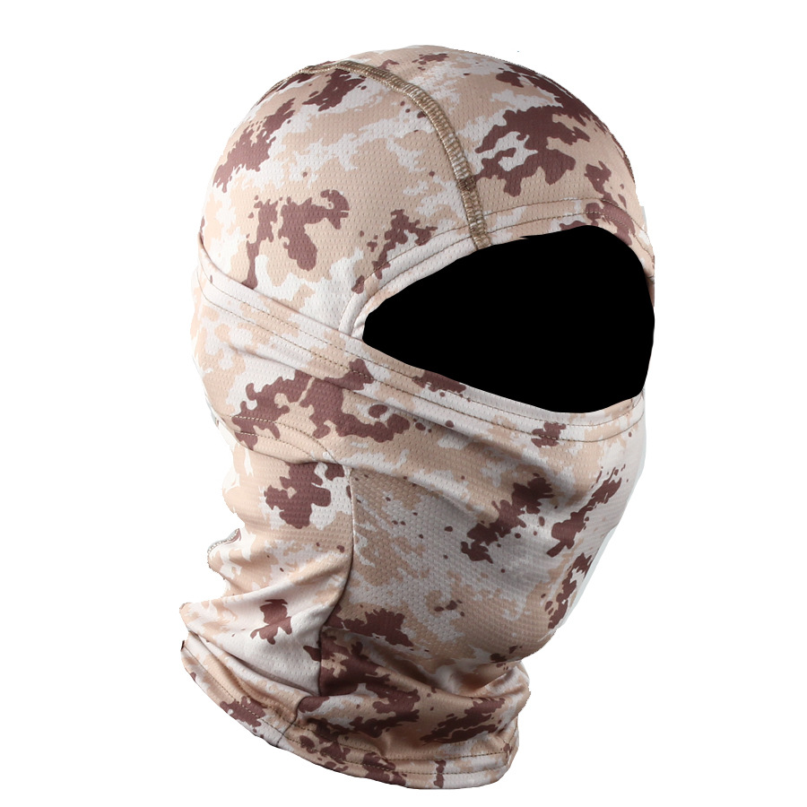 Camouflage Tactical Balaclava Face Mask Military Skull Mask for Cycling ...