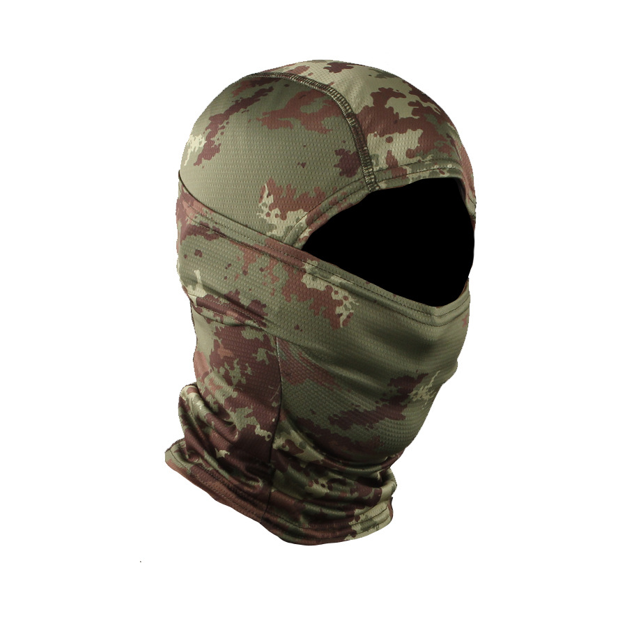 Camouflage Tactical Balaclava Face Mask Military Skull Mask for Cycling ...