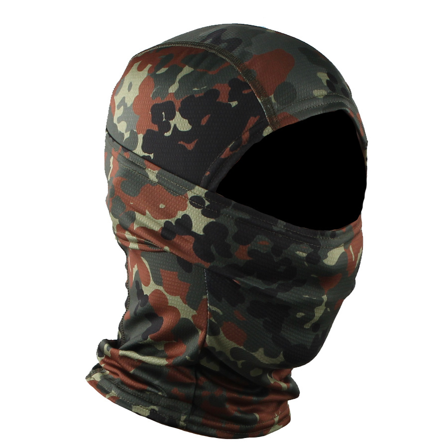 Camouflage Tactical Balaclava Face Mask Military Skull Mask for Cycling ...