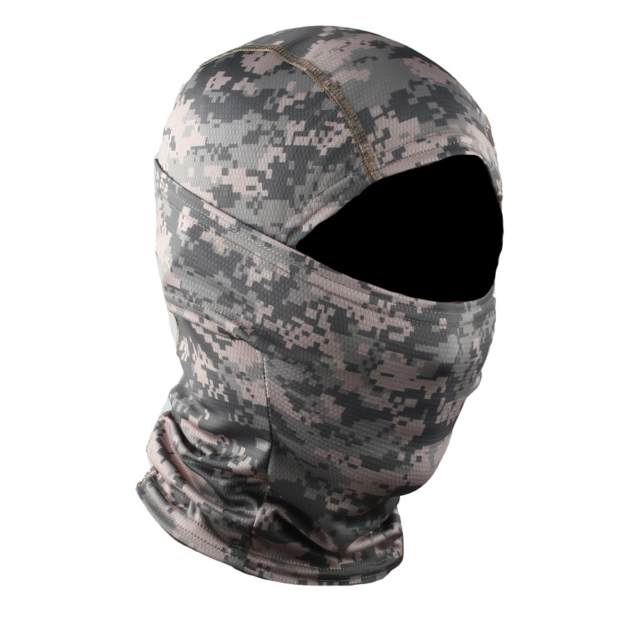 Camouflage Tactical Balaclava Face Mask Military Skull Mask for Cycling ...