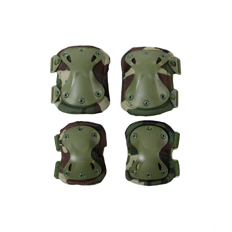 Military Tactical KneePad Set Army Airsoft Outdoor Sports Knee Elbow ...
