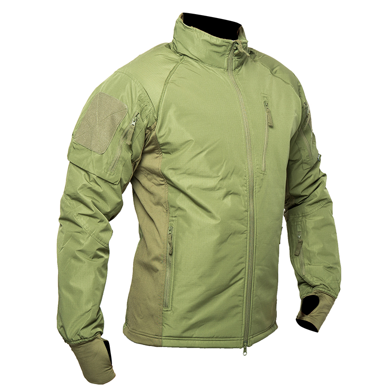 Men's Tactical Camouflage Fleece Jacket Lightweight Military Parka for ...