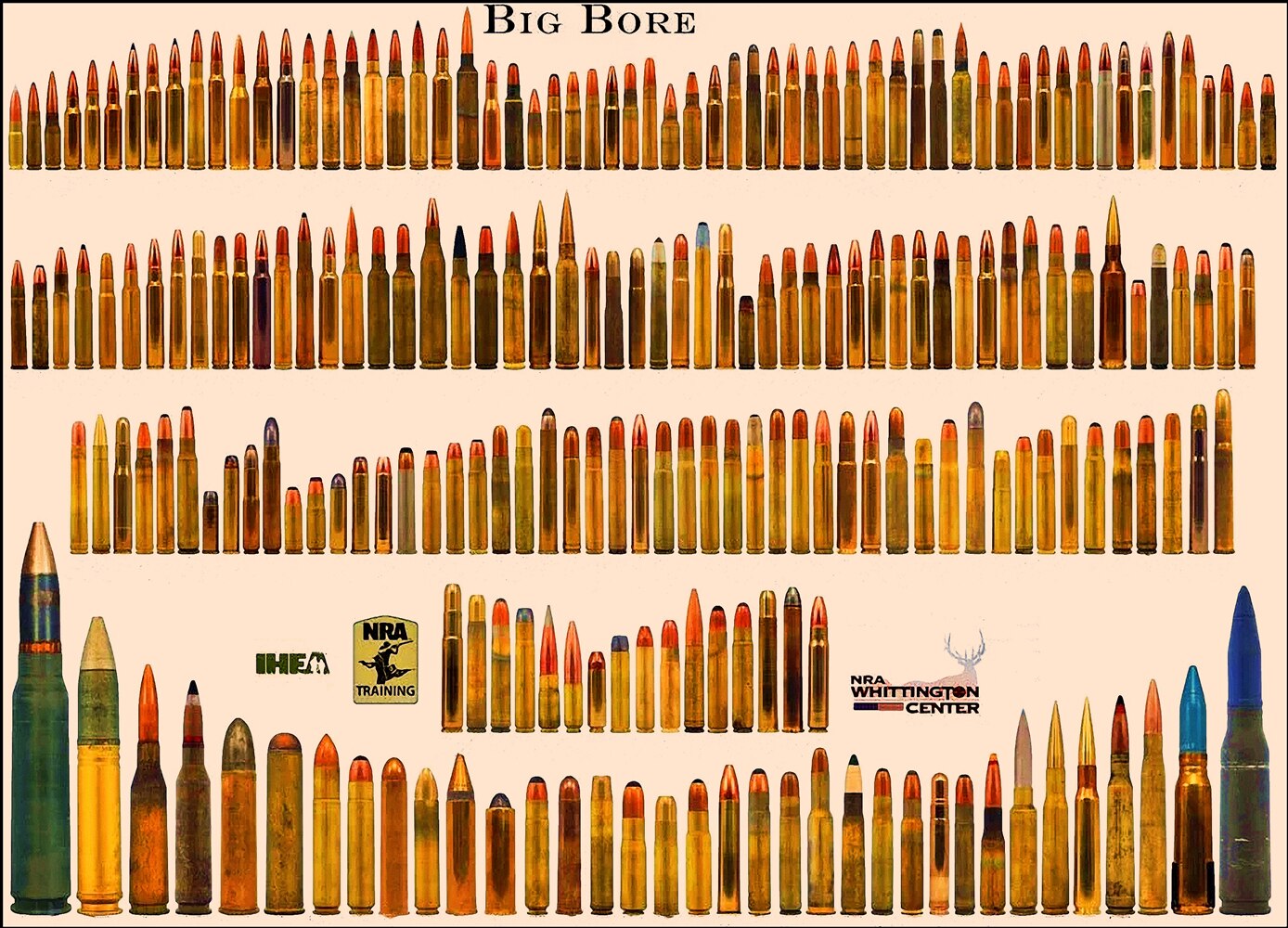 AMERICAN STANDARD Bullet Series Poster Gun Military Print Artwork ...